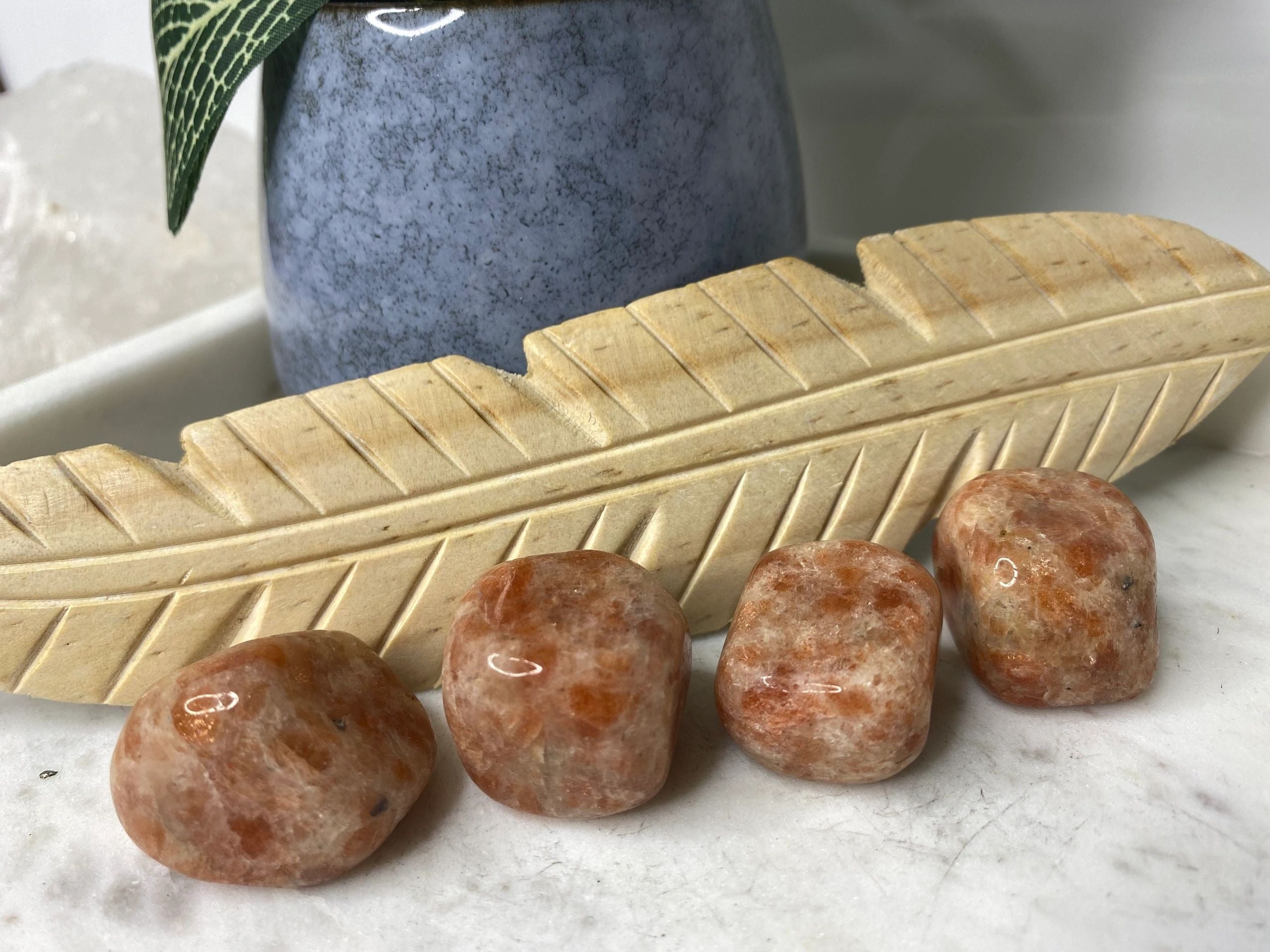 Sunstone Tumble Stone – Light & Insight