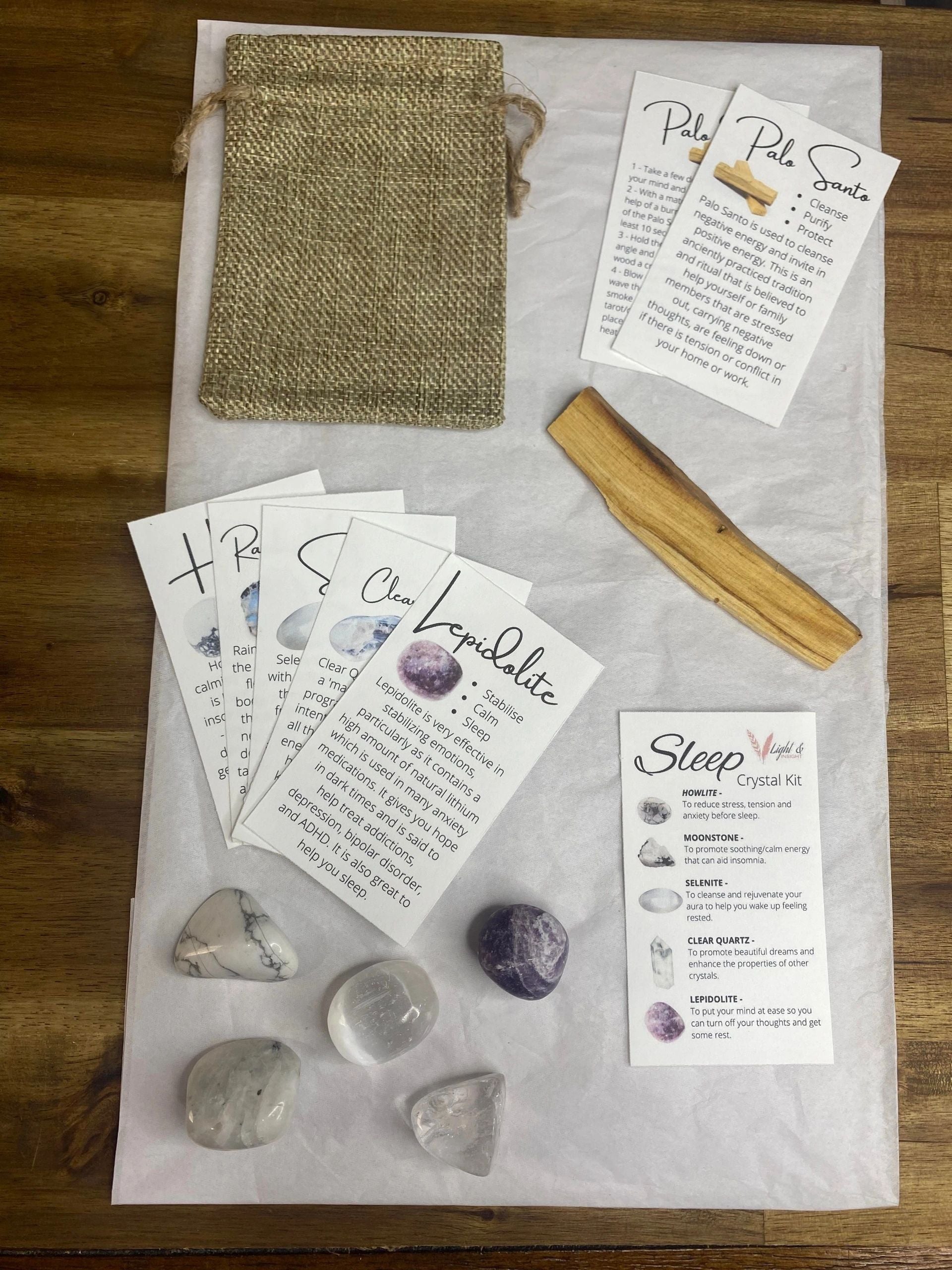 Sleep Crystal Kit – Light & Insight